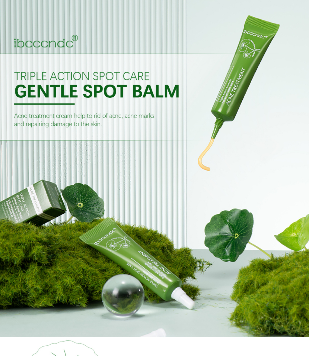 IBCCCNDC Acne Plus Triple Action Spot Care Balm Anti Scar Pimple Eraser ...