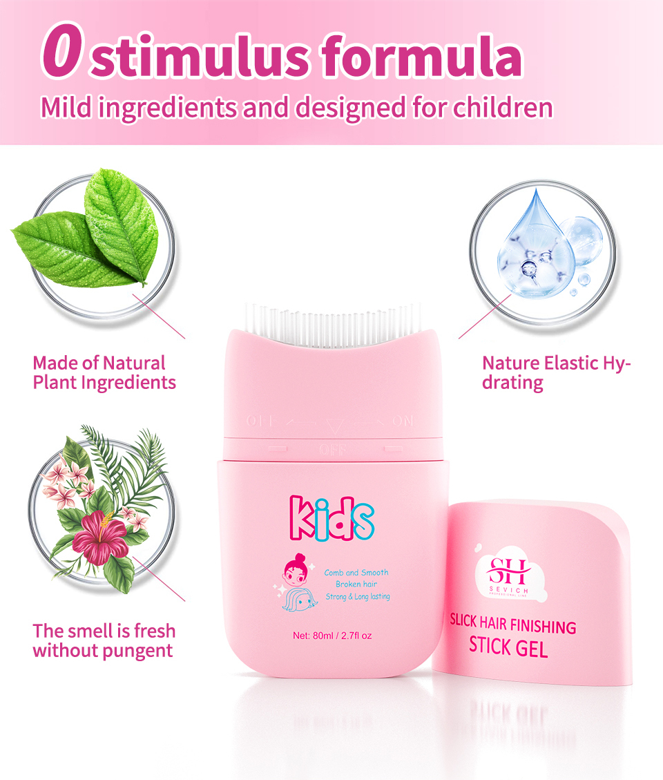 SEVICH Hair Styling Stick For Kids Hold Hair Finishing Stick Sleek Hair ...