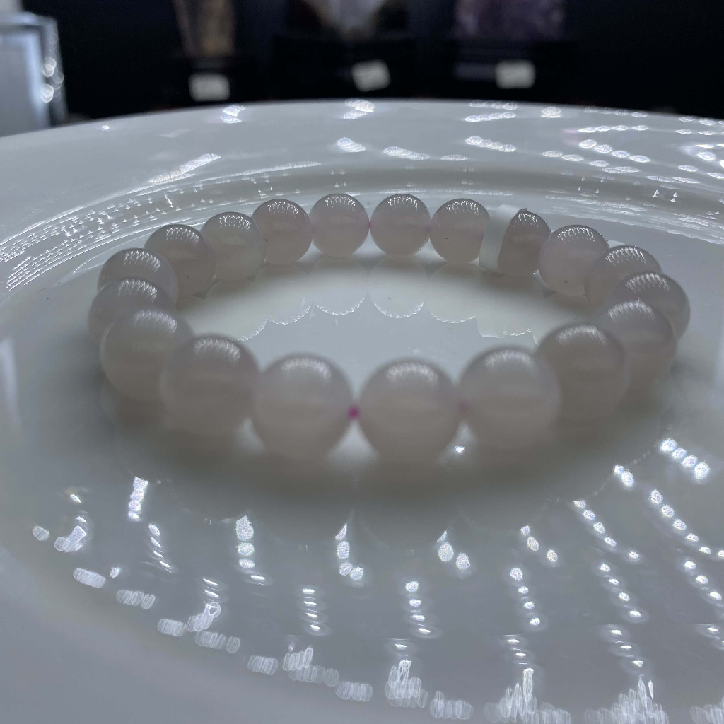 HANLE natural pink hetian jade nephrite bracelet with certificate and ...