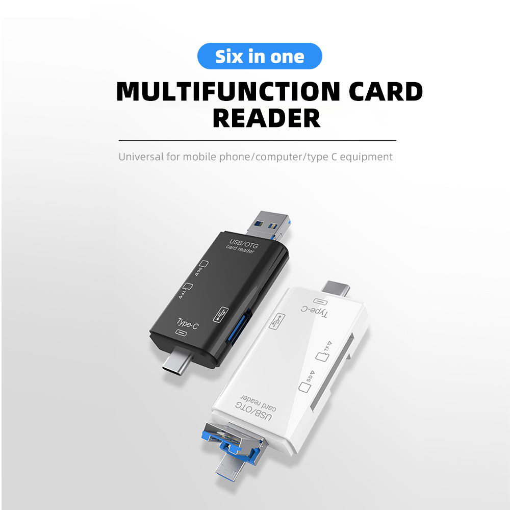 3-in-1 OTG USB 3.0 Card Reader Micro TF SD USB Adapter Memory Card ...