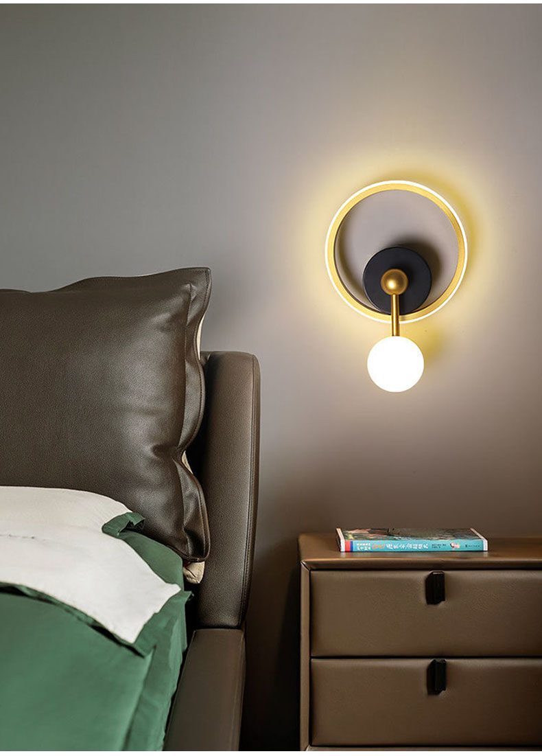 Indoor Scandinavian Decorative Wall Lamps Scandinavian Minimalist Wall ...