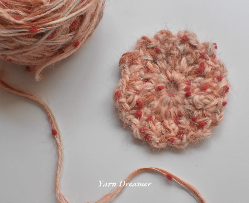 Strawberry Jam Red Dots Yarn Fancy Wool Yarn for DIY Crochet Material ...