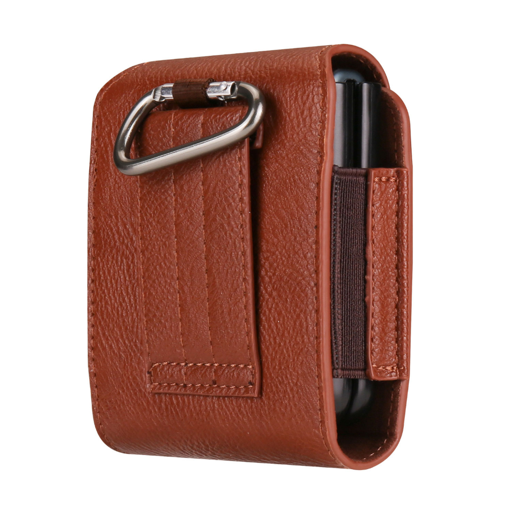P50 Pocket Luxury Leather Belt Clip Case Men Waist Bag For Huawe P50 ...