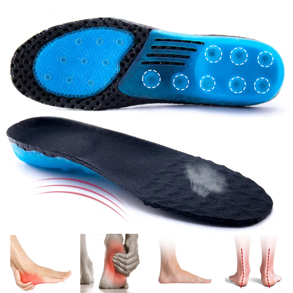 Silicone Orthopedic Insoles,Eva Spring Orthotic Insoles Flat Feet Arch ...