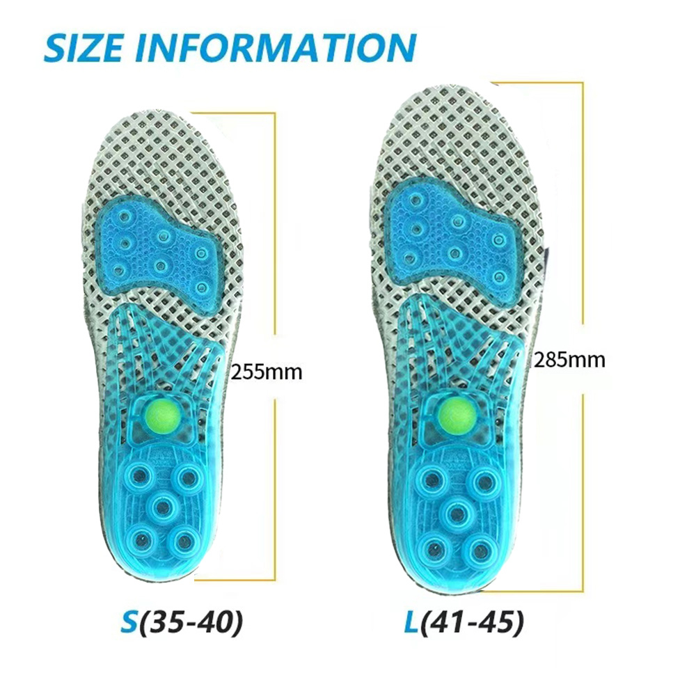 Silicone Orthopedic Insoles,Eva Spring Orthotic Insoles Flat Feet Arch ...