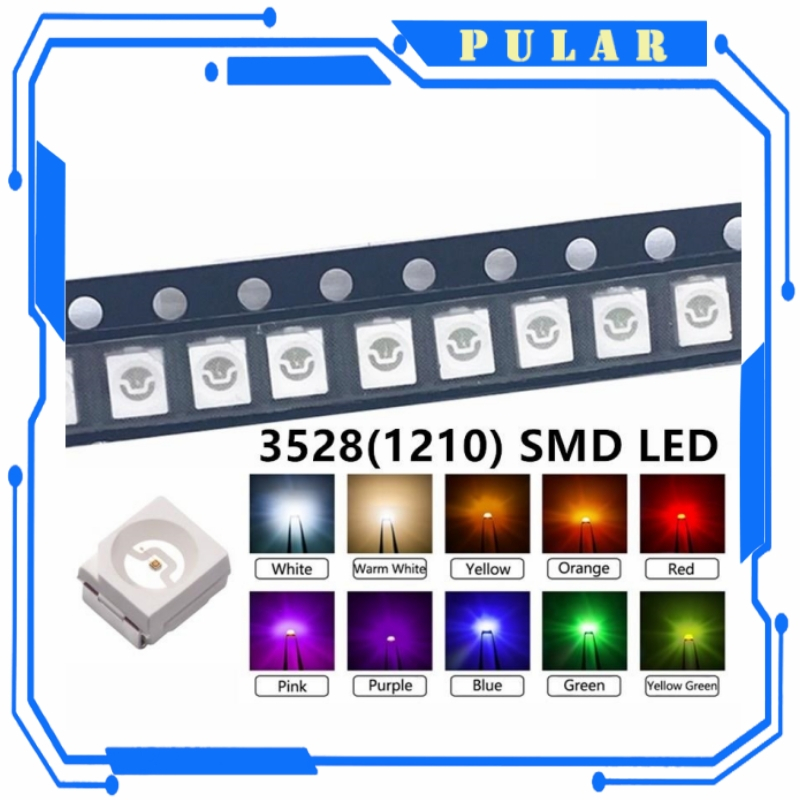 100pcs SMD LED RGB Diode 3528 5050 1206 0402 0603 3535 2121 LED Alto ...