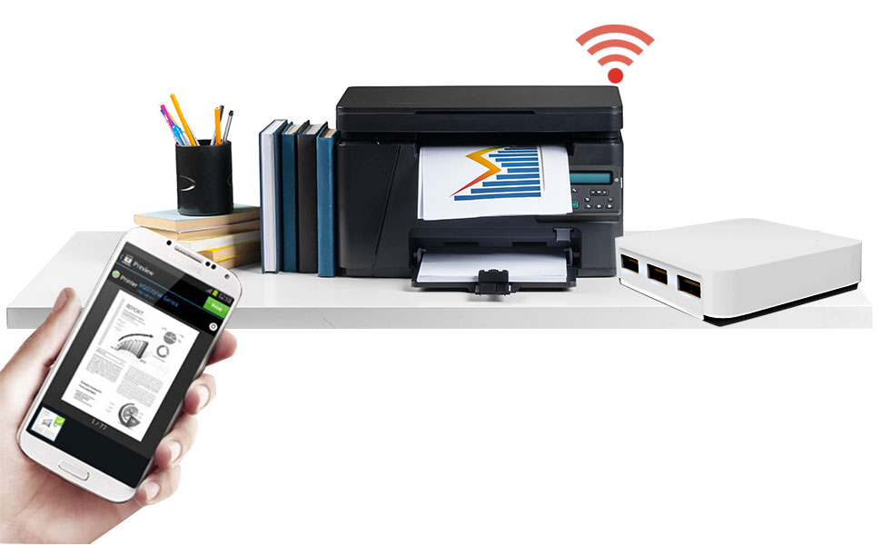 Experience Convenient Wireless Printing with the WiFi LAN Network Print ...
