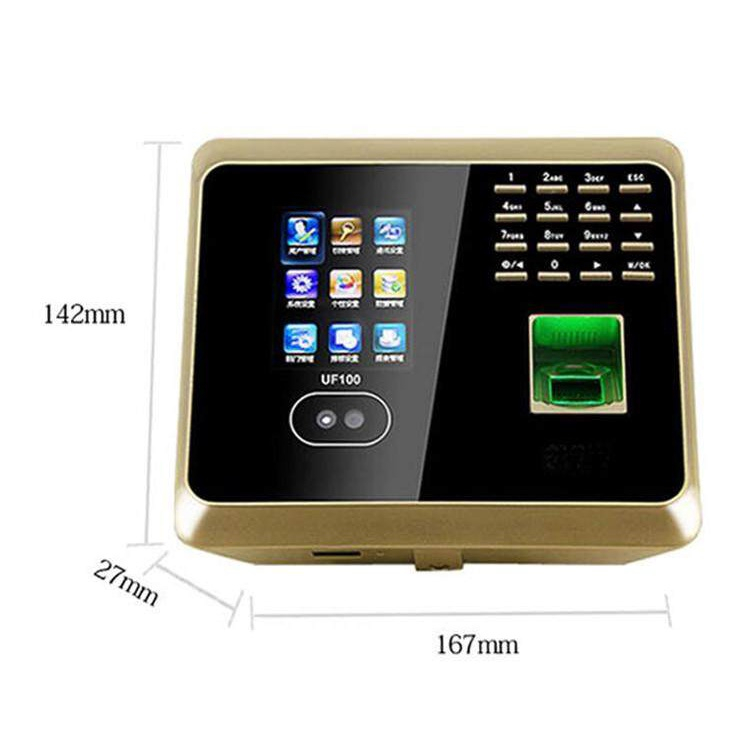 Wifi Uf100plus Face Fingerprint Time Attendance With Free Zksoftware Biometric Facial