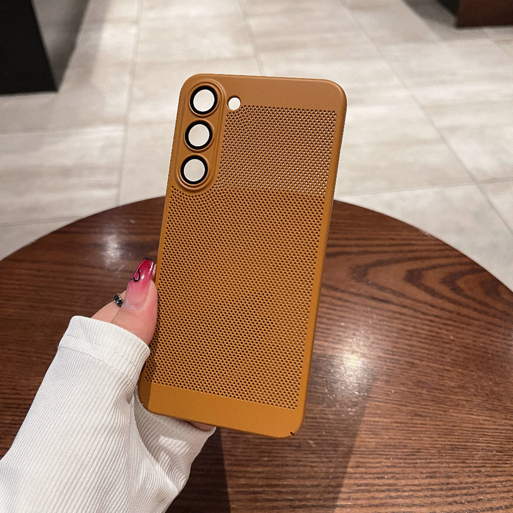 Breathable Cooling Mesh Case For Samsung S23 S22 S21 Ultra Plus S20 S21 ...