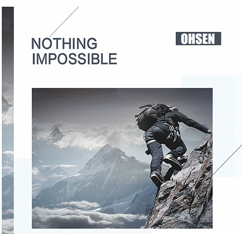 OSHEN Men's watch Sports Alarm Digital 50M Waterproof Watch 1805 ...