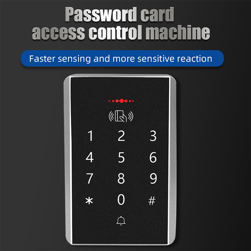125Khz RFID Access Control Keypad digital panel Card Reader Door Lock ...