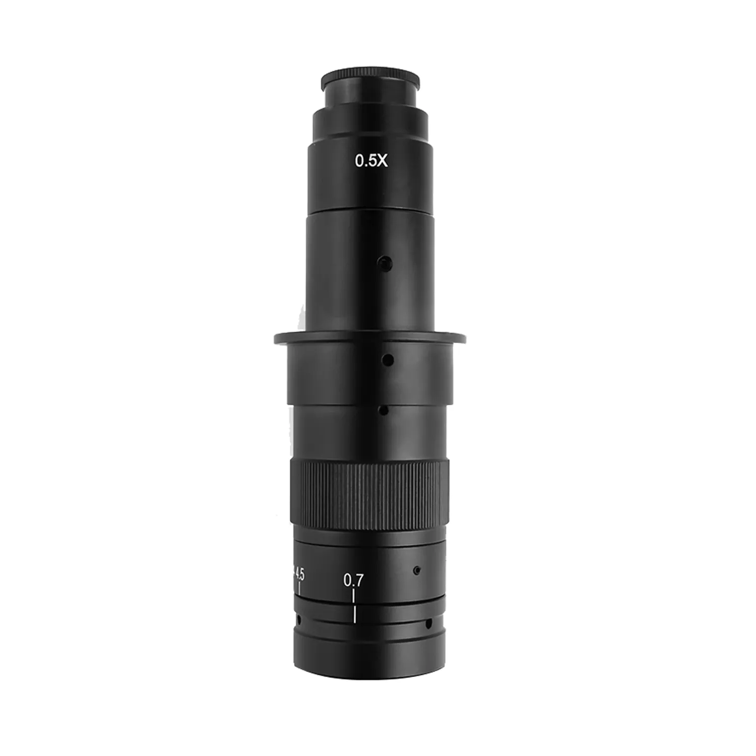 Magnification Adjustable 180X 150X Zoom C Mount Lens 0.7X~4.5X ...