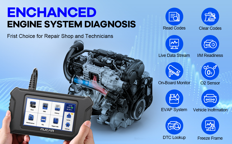 THINKCAR CS90 Car Obd2 Scanner Diagnostic Tools Engine System Free ...