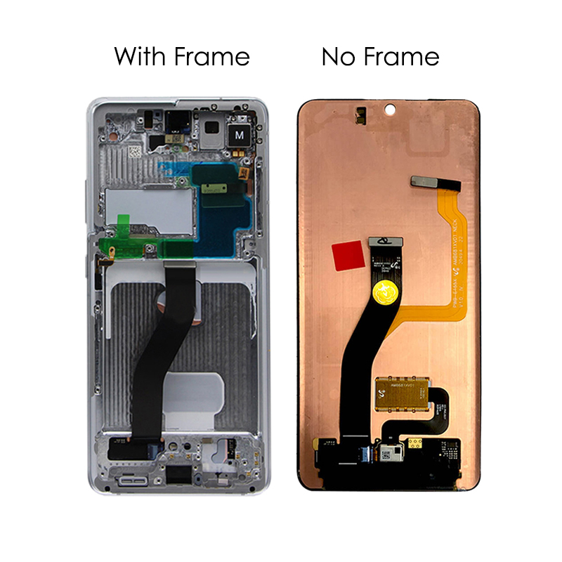 AMOLED Display For Samsung Galaxy S21 Ultra LCD Display With Frame 6.8 ...