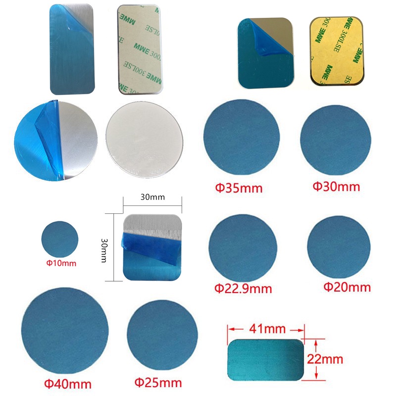 10PCS Magnetic Disk Phone Stand Magnet Metal Plate Car Phone Holder ...