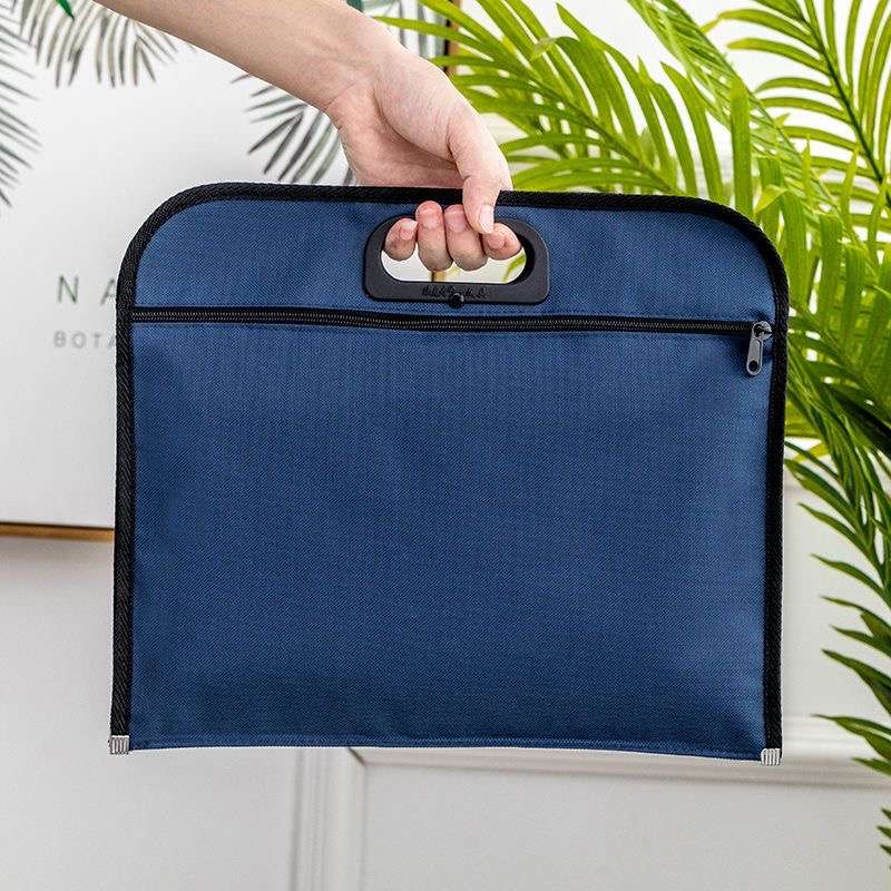 File storage bag Large capacity student book textbook bag A4 waterproof ...