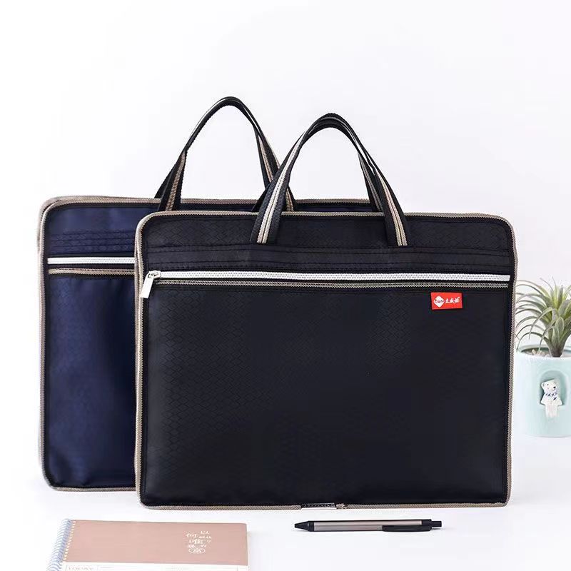 File storage bag Large capacity student book textbook bag A4 waterproof ...