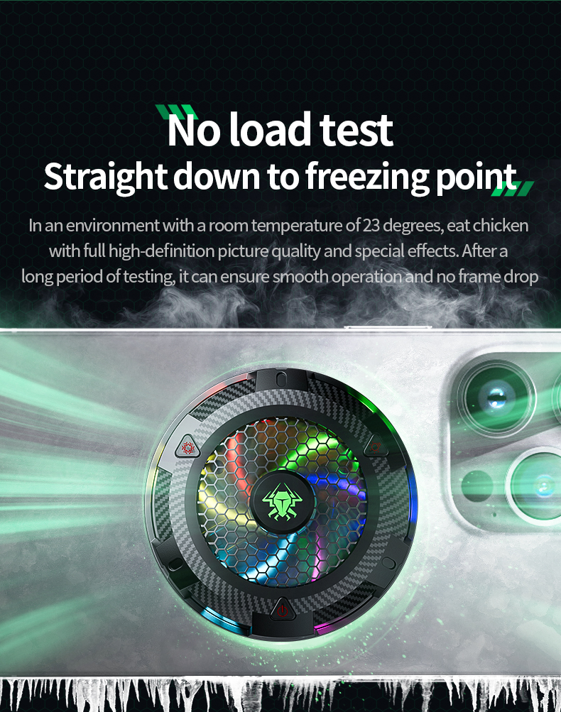 PLEXTONE EX1 Pro RGB Mobile Phones Cooler Professional Game Player ...