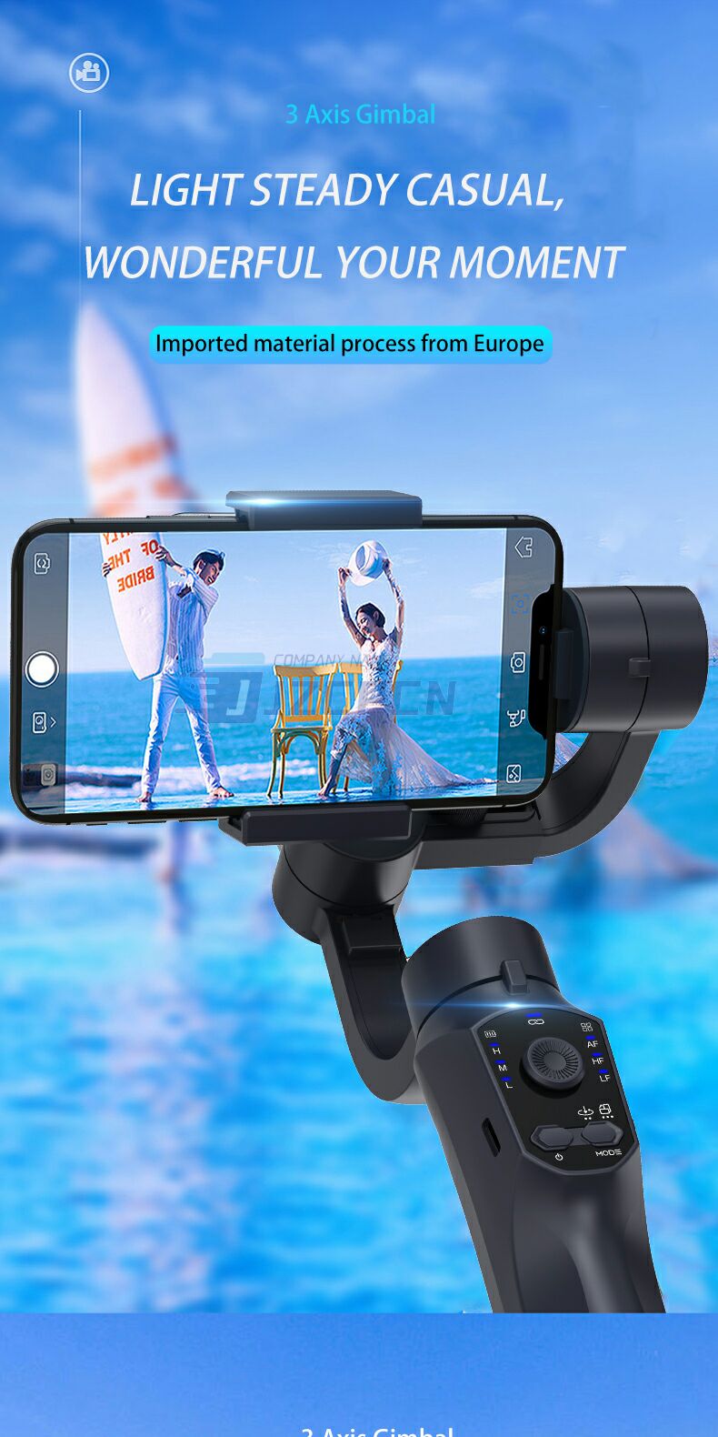 F10/F6 3-Axis Gimbal Smartphone Handheld Gimbal Cellphone Video Record ...