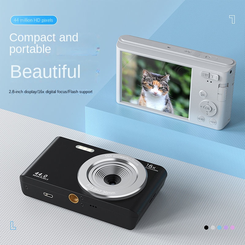 VETEK1 4K Digital Camera Selfie Portable Digital Camera Portable ...