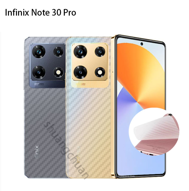 Infinix Note 30 pro carbon fiber back protective film note 30 Infinix ...