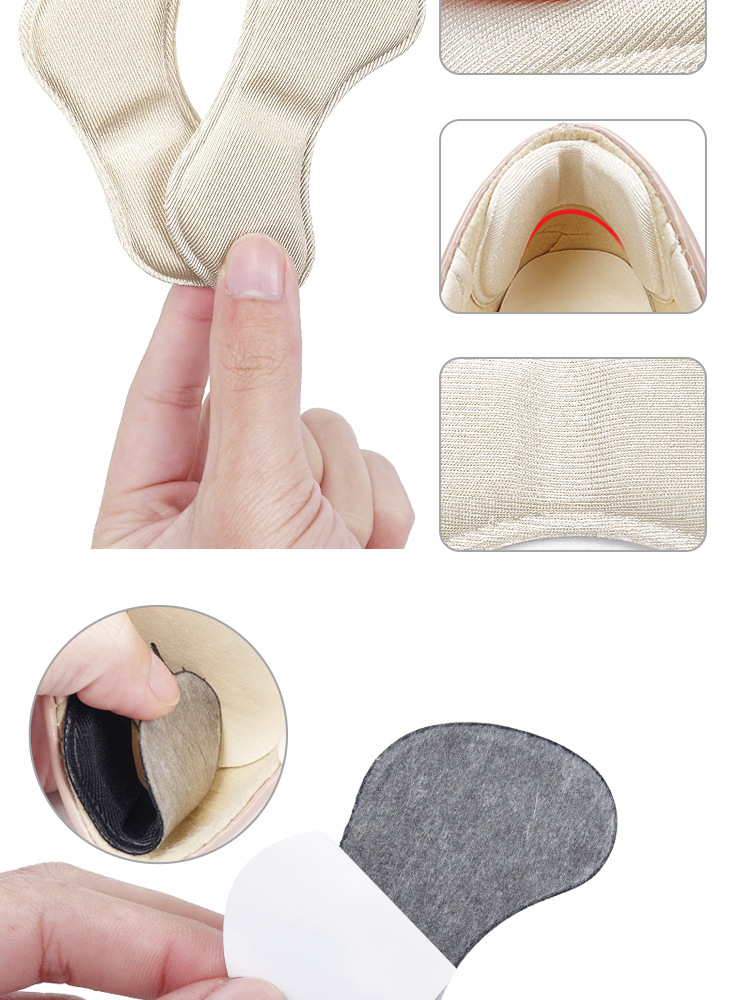 [optimize] 2pcs Heel Insole For Sneakers Haigh Insert Pain Relief Anti ...