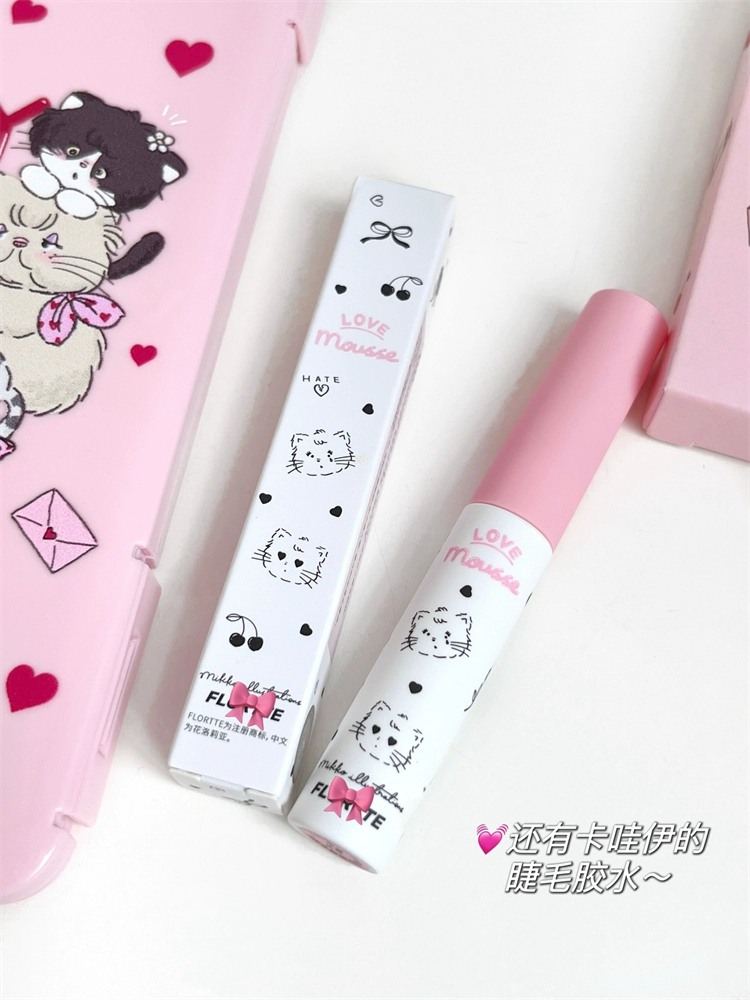 FLORTTE MIKKO CO-BRANDED FALSE EYELASH BOOK SINGLE CLUSTER LAZY ...