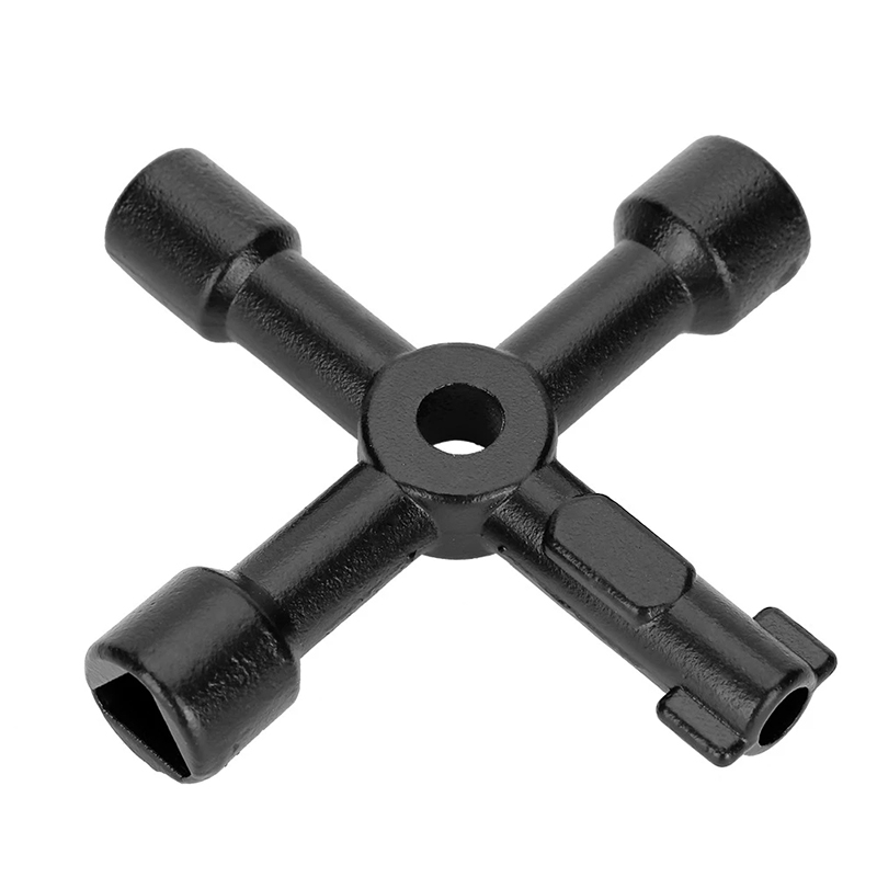 KIPRUN 4 In 1 Cross Switch Key Wrench, Universal Cross Triangle Wrench ...