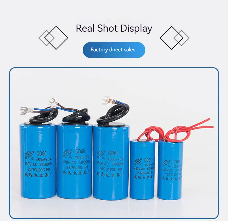 CD60 AC motor starting capacitor50uf-500uf | Shopee Philippines