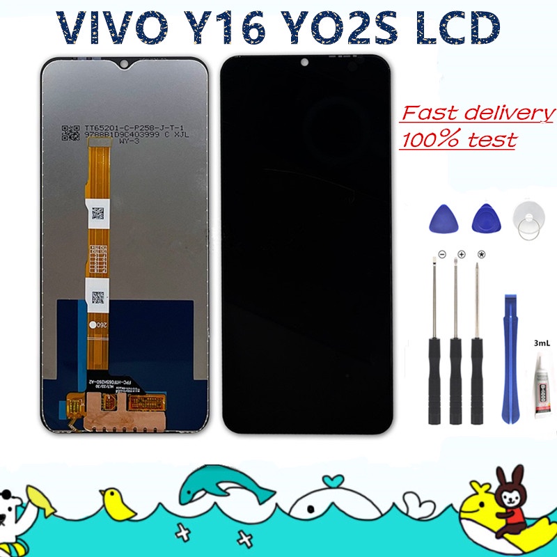 Original VIVO Y21 Y01 Y16 Y15S Y15A Y02S Y21S Y32 Y21A Y21E Y21G LCD ...