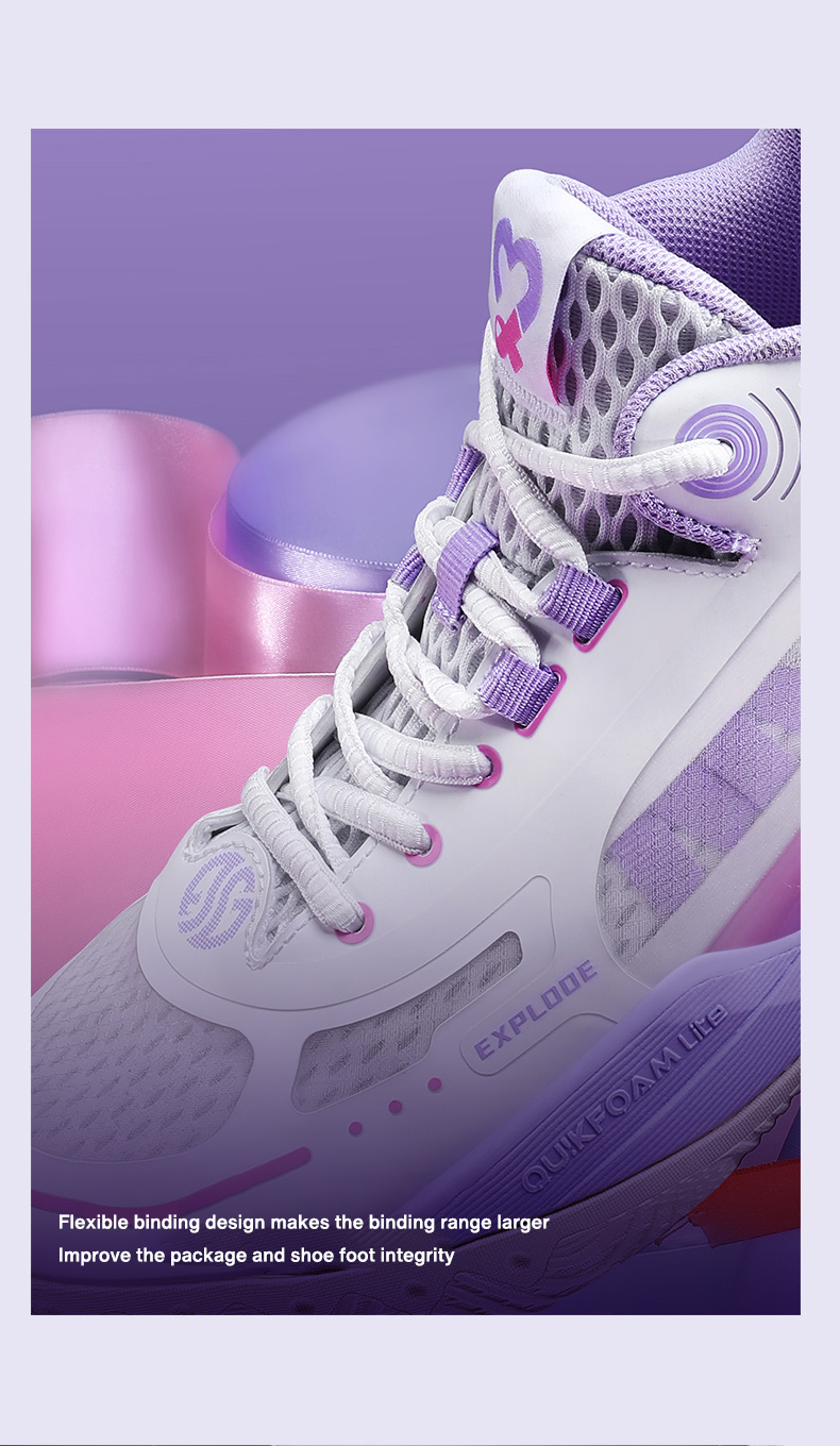 361 Degrees Ag Explode Aaron Gordon Men Basketball Shoes Wear-Resistant ...