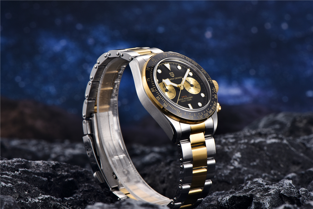 PAGANI DESIGN Original BB Panda Chronograph Men's Watches Japan Quartz ...