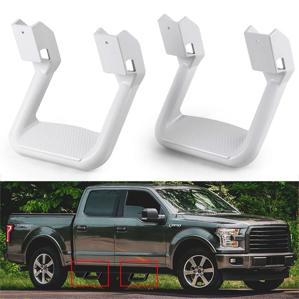 2PCS Truck Side Steps Bar Non-Slip Aluminum Pickup Stirrup Boards ...