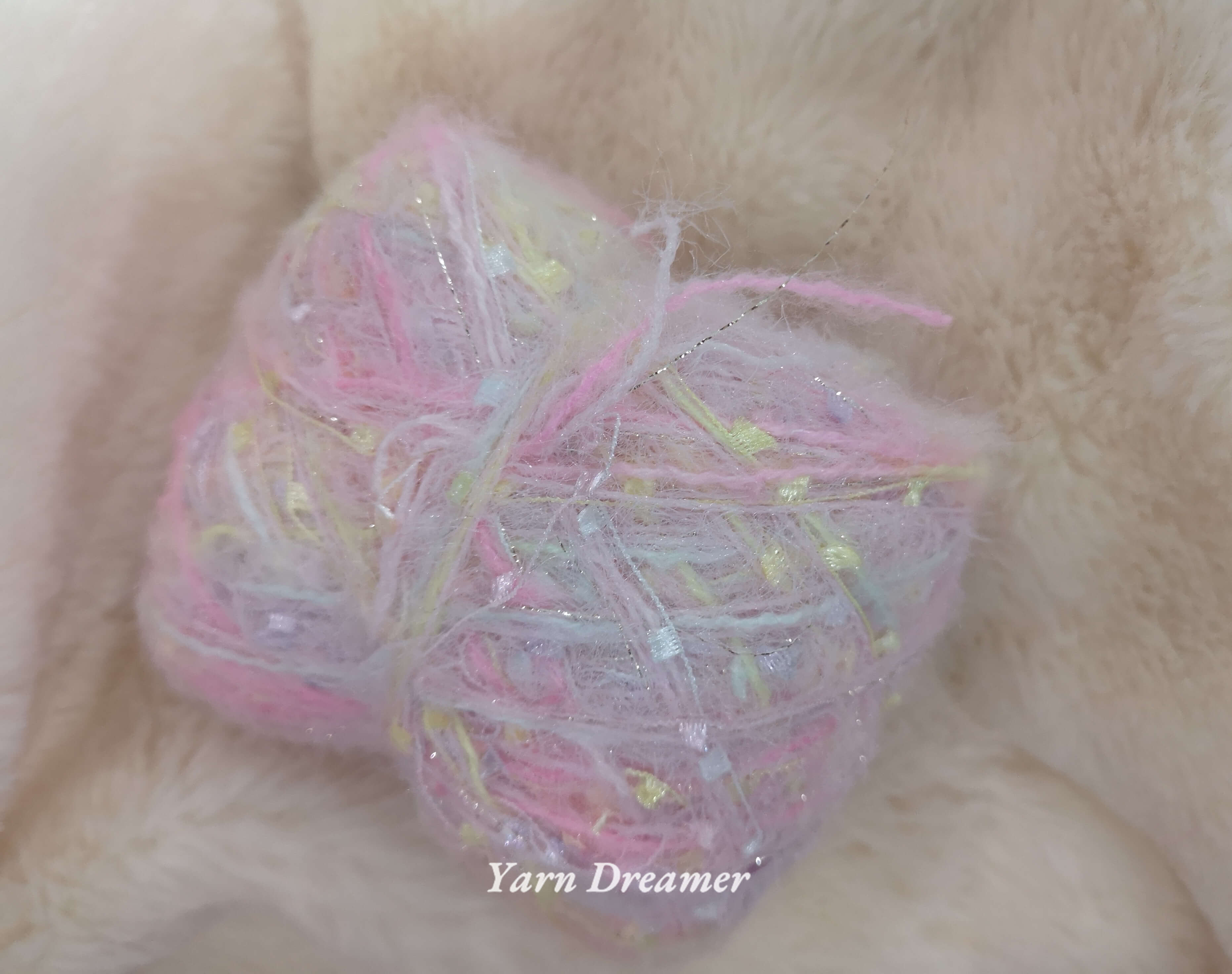 6 Styles of Dreamy Mohair Yarns Fancy Wool Blended yarn Hand Knitting ...