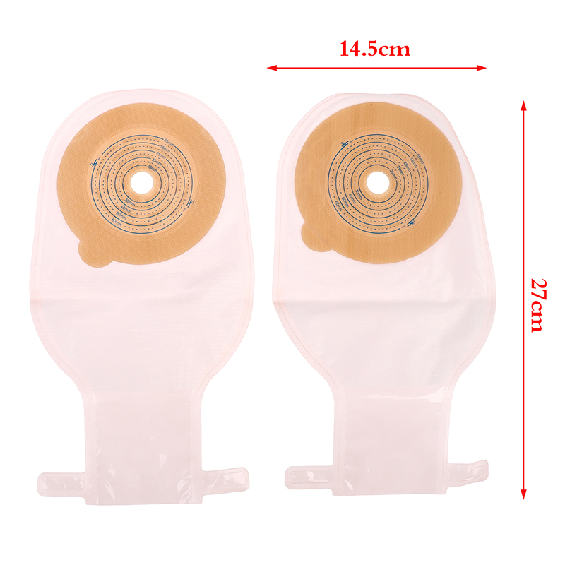 10PCS One-piece ostomy bag Anorectal fistula bag Open stool bag style ...