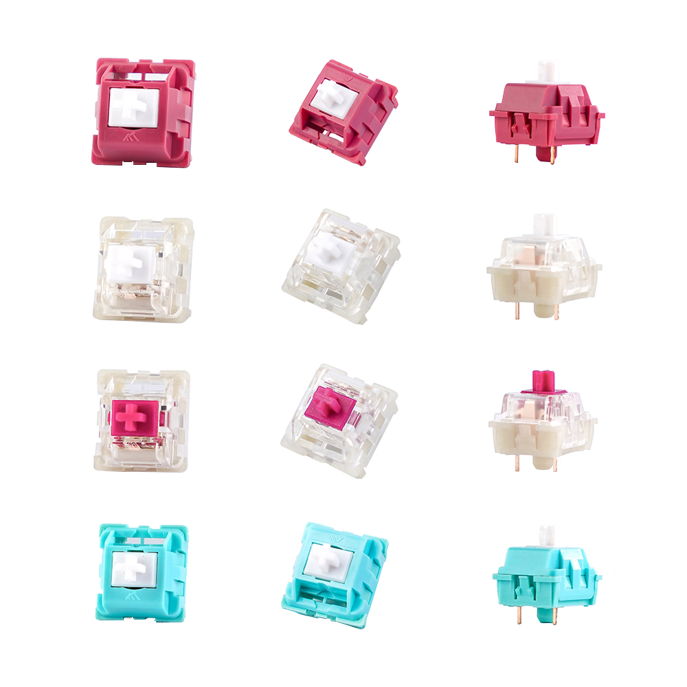 【In Stock】KTT Switches KTT Kang White Wine Red Sea Salt Peach 3Pin ...