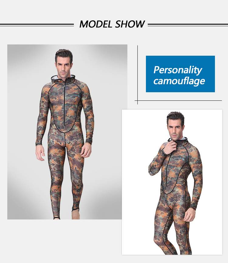 [Fast Delivery] Dive&Sail Spearfishing Suit Camo Dive SpearFishing ...