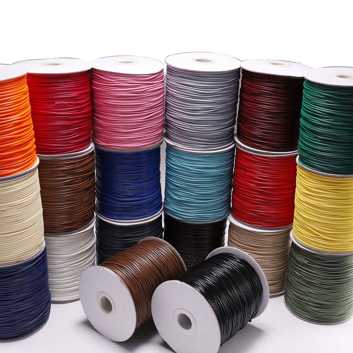 St.kunkka 0.5 0.8mm Korean Wax Thread Beaded cotton thread wax leather ...