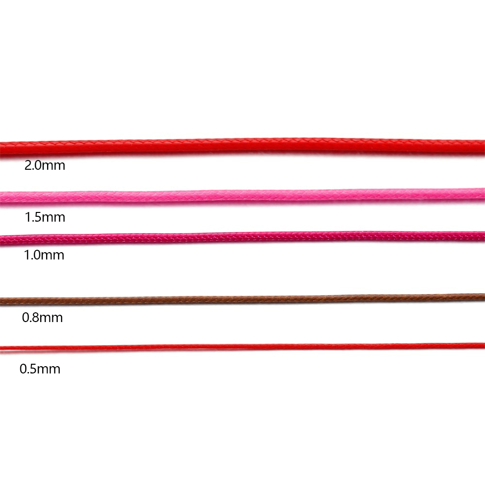 St.kunkka 0.5 0.8mm Korean Wax Thread Beaded cotton thread wax leather ...
