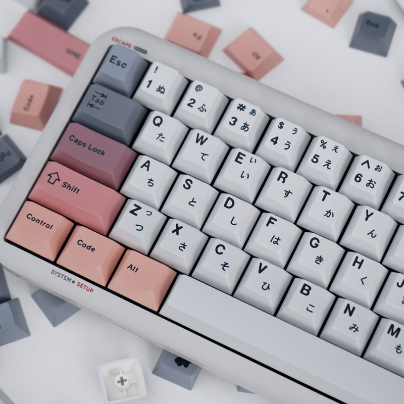 GMK 129keycaps AJL- Japanese PBT DYE SUB Cherry profile for computer PC ...