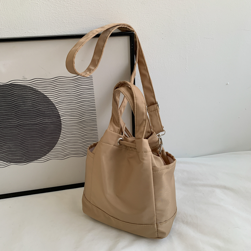 Kangaroo Sling Bucket Bag Women Commuting Big Bag Work Beg Drawstring ...