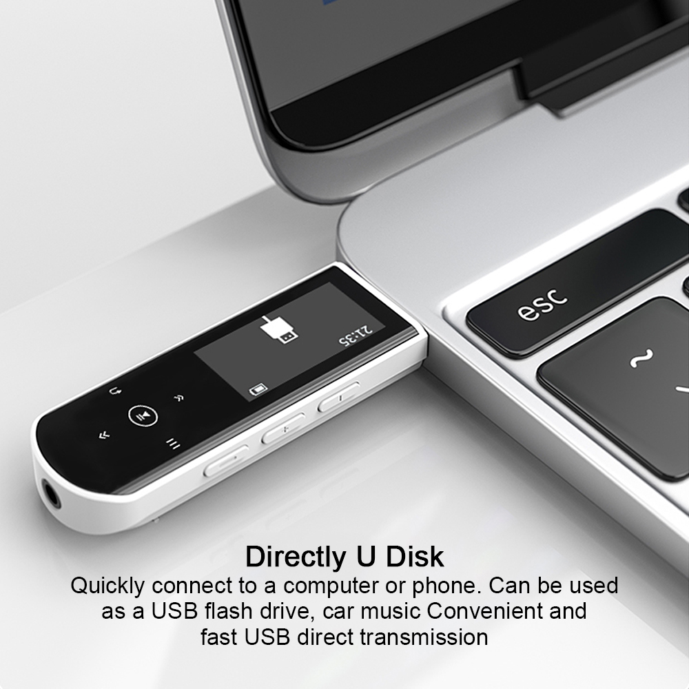 FAAEAL RUIZU X69 Portable Digital MP3 Music Player No Built-in Memory ...