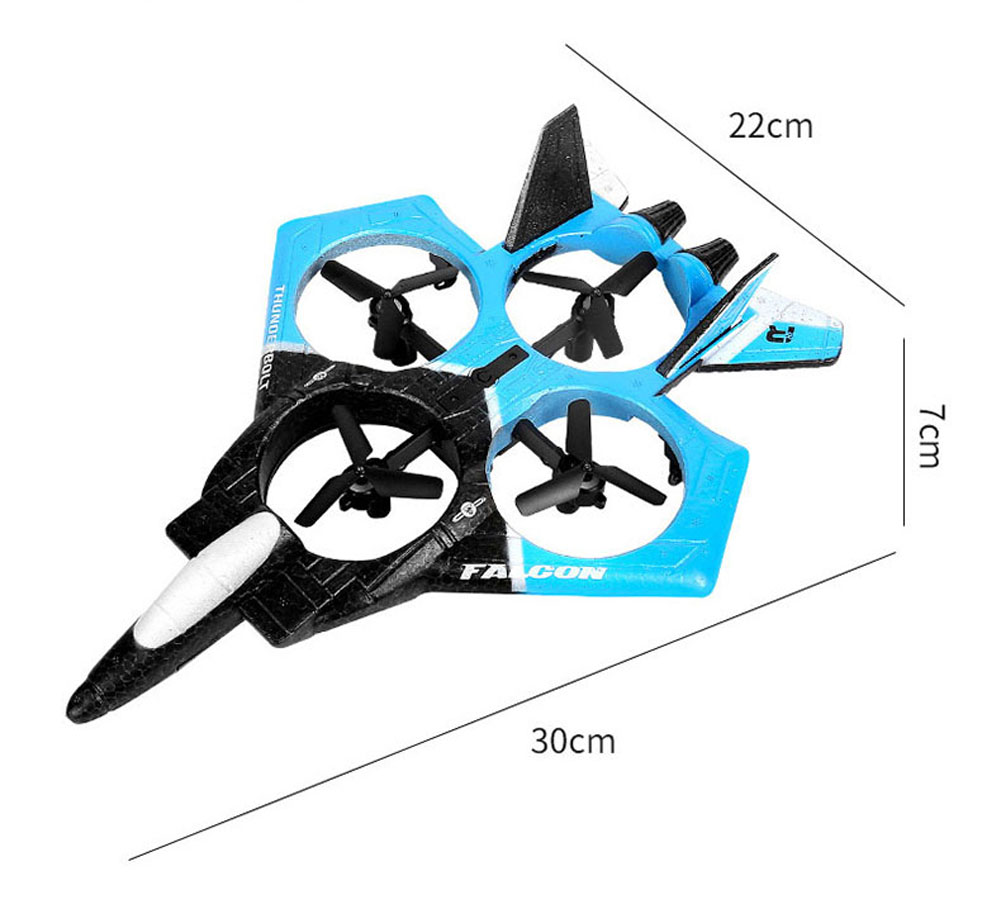 J20 Remote Control RC Plane Wifi Camera Aircraft Gravity Sensing Glider ...