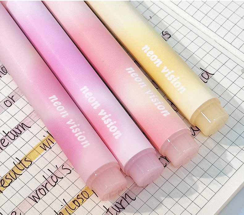 4Pcs/set New Transparent Gradient Highlighter High Beauty Eye Care ...