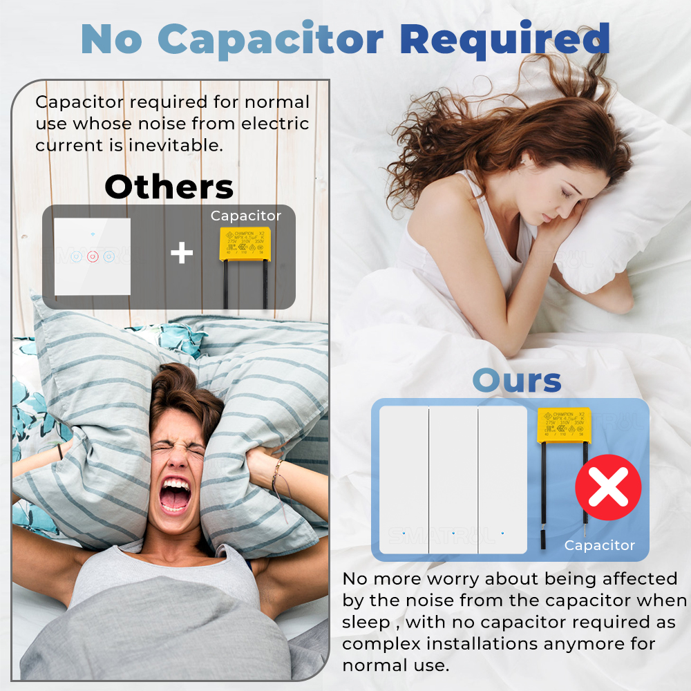 SMATRUL Smart Light Switch Tuya Zigbee No Neutral Wire No Capacitor ... SMATRUL Smart Light Switch Tuya Zigbee No Neutral Wire No Capacitor ...