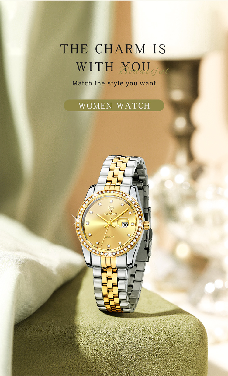 SKMEI Watch for Women Elegant Fashion Women's Quartz Watches Waterproof ...