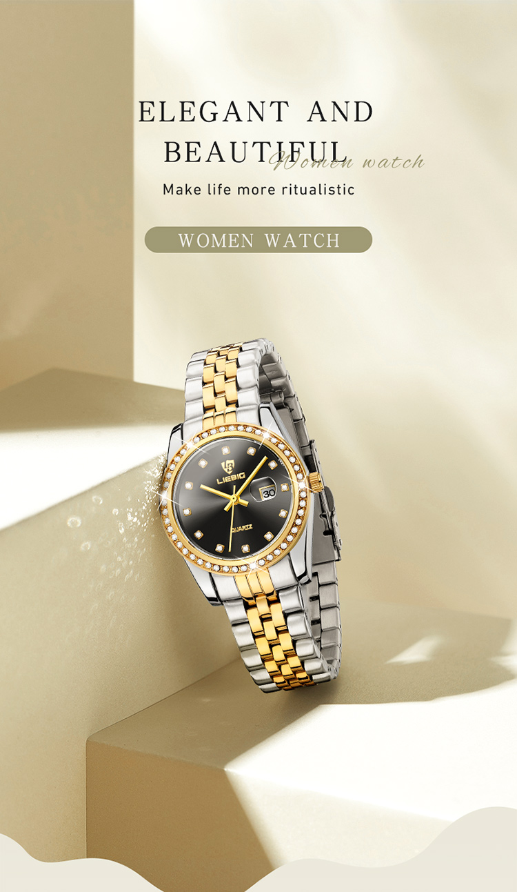 SKMEI Watch for Women Elegant Fashion Women's Quartz Watches Waterproof ...