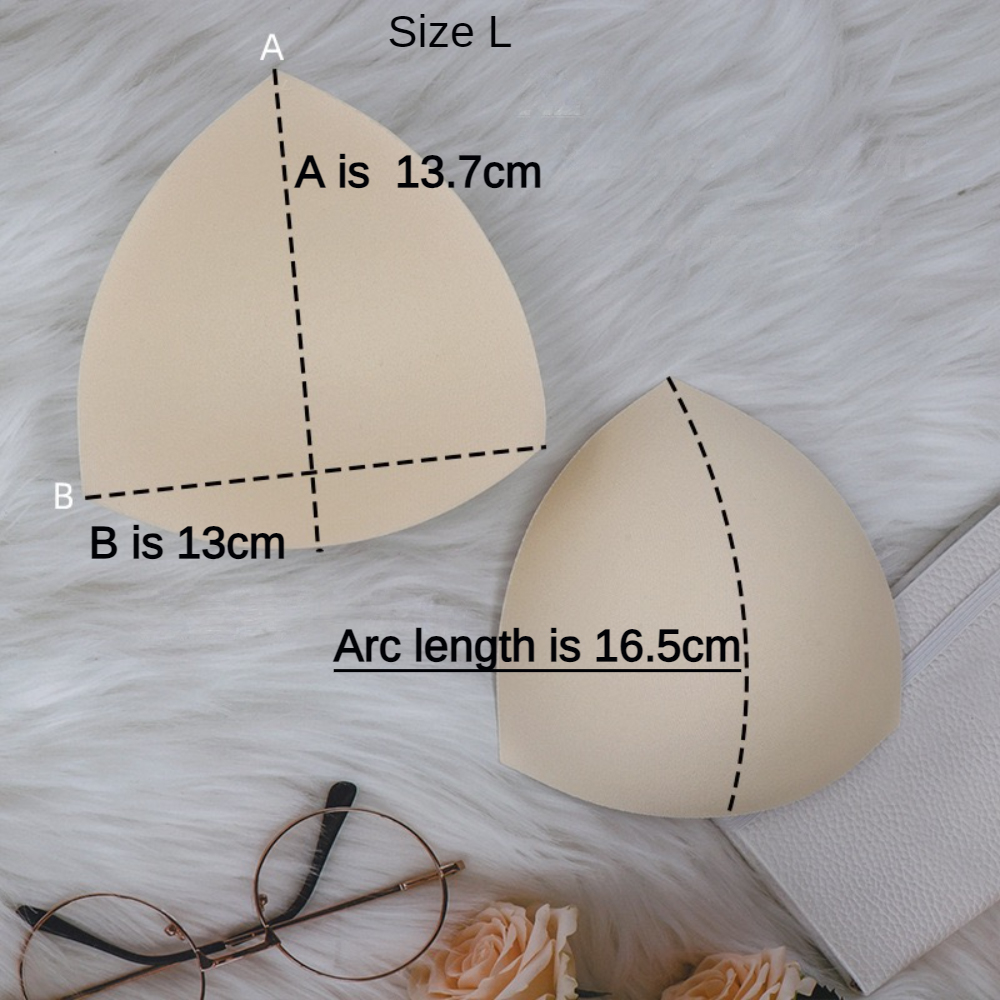 3 Pairs (6 Pieces )Womens Removable Smart Cups Bra Inserts Pads For ...