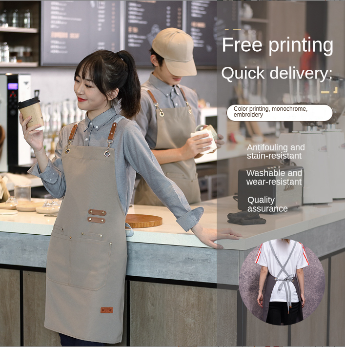 Ready Stock Waterproof apron (shipped on the same day) apron hanging ...