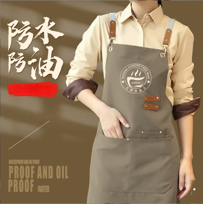 Ready Stock Waterproof apron (shipped on the same day) apron hanging ...
